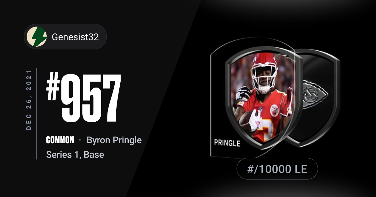 Byron Pringle - Reception #957 | NFL ALL DAY