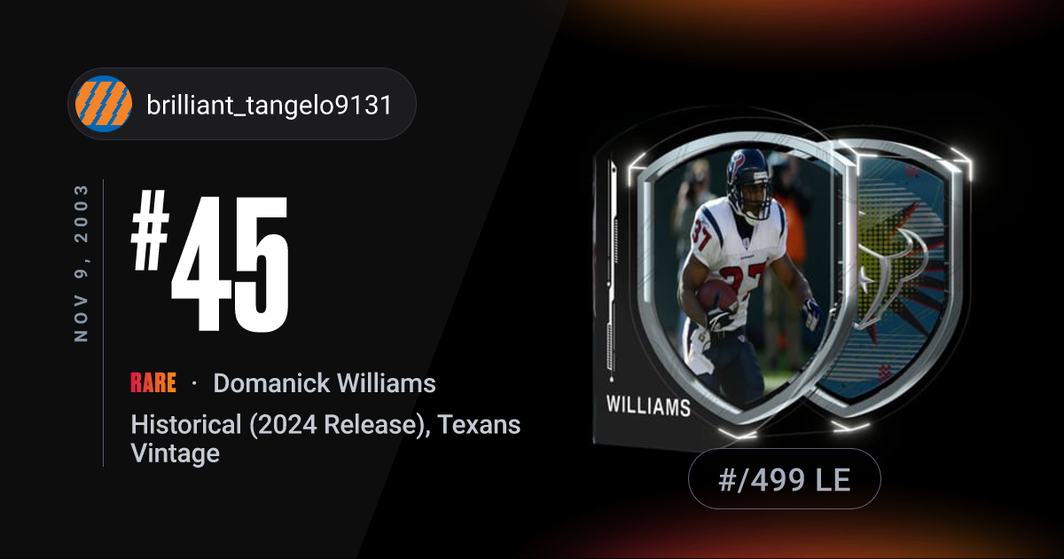 Domanick Williams - Player Melt #45 | NFL ALL DAY