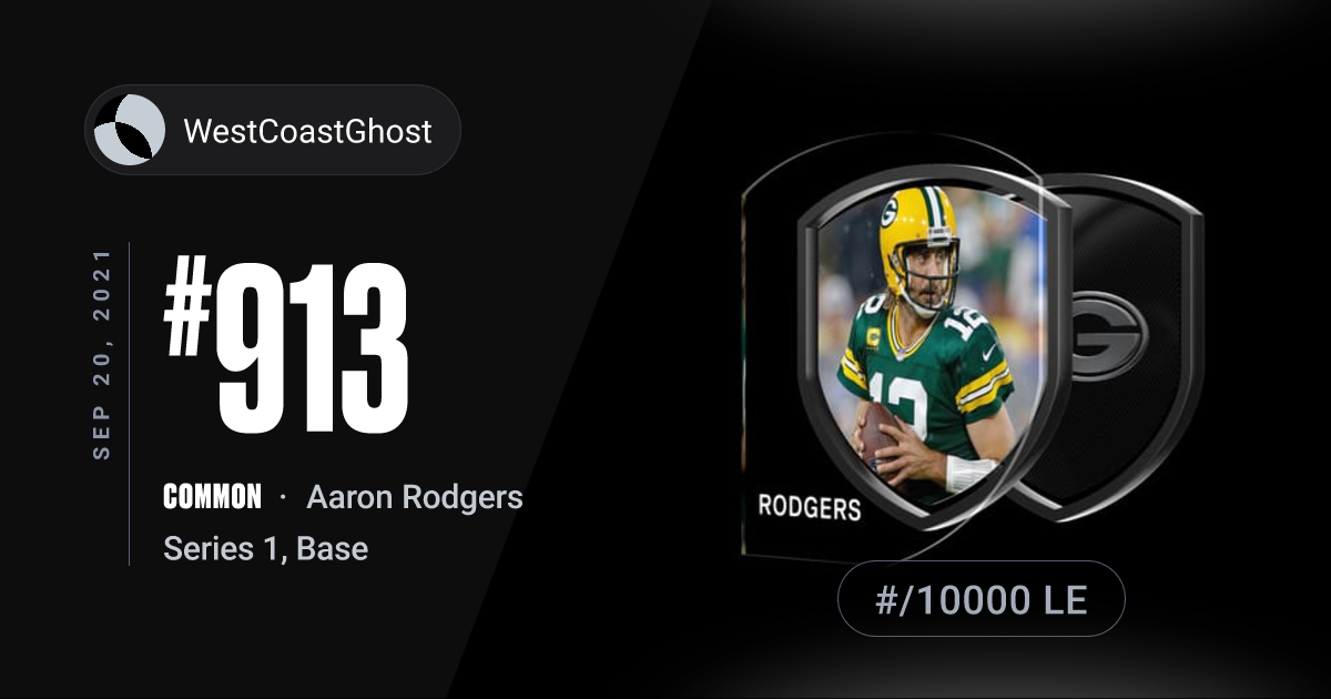 Aaron Rodgers - Pass #913 | NFL ALL DAY