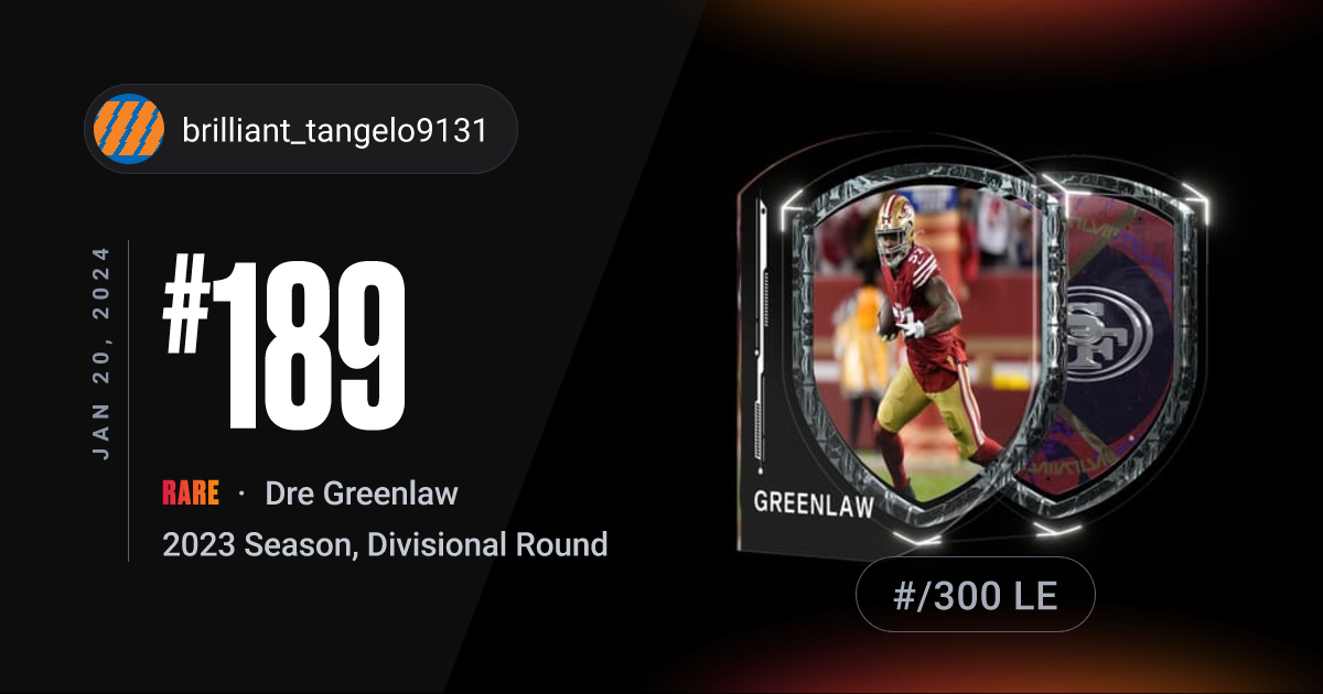 Dre Greenlaw - Interception #189 | NFL ALL DAY