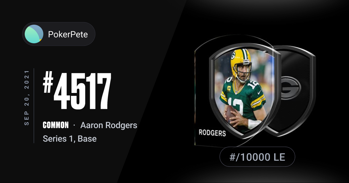 Aaron Rodgers - Pass #4517 | NFL ALL DAY