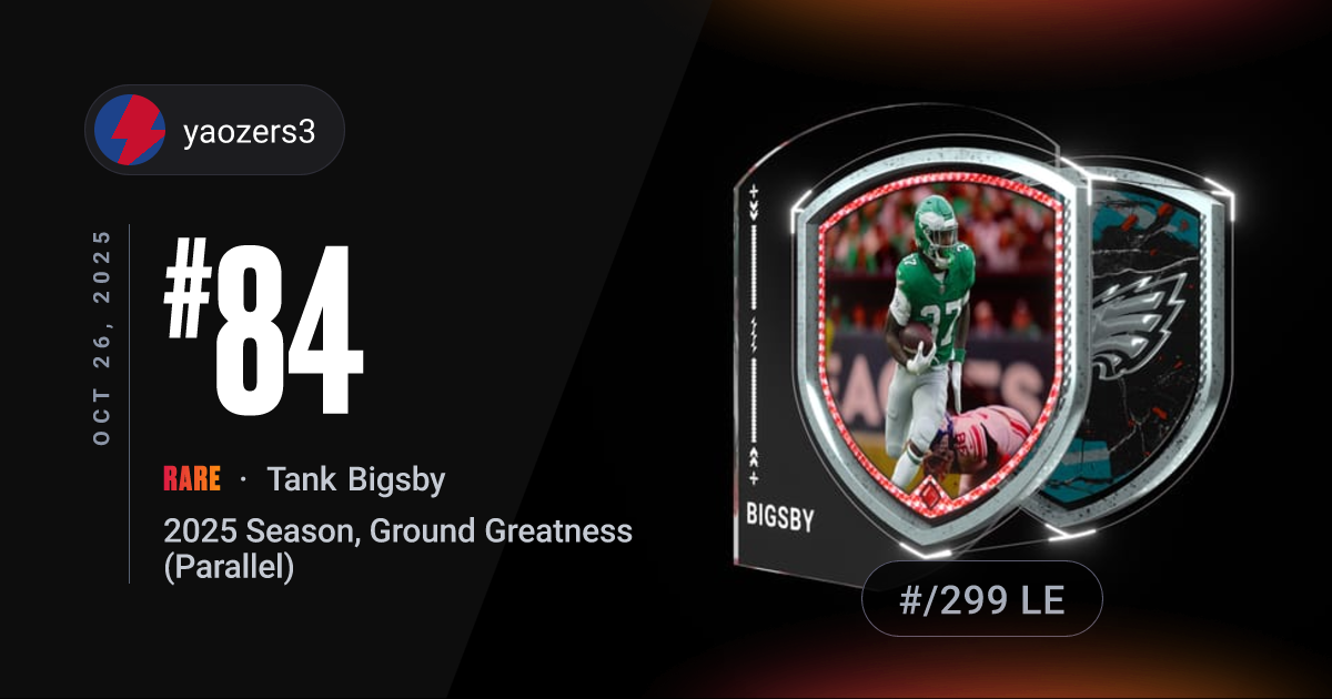 Tank Bigsby - Rush #84 | NFL ALL DAY